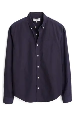 ALEX MILL Standard Button-down Shirt - Dark Navy