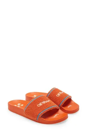 Off-White Terry Slide Sandal
