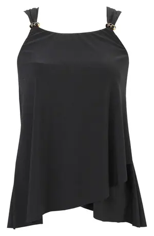 Miraclesuit MIRACLESUIT Razzle Dazzle Underwire Tankini Top Black