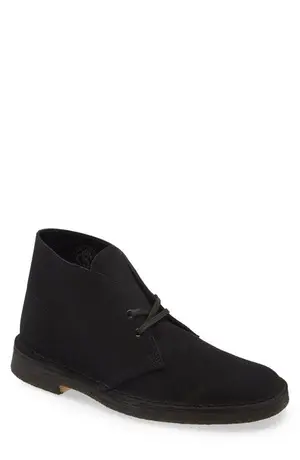 Clarks Desert Boots - Black Sde