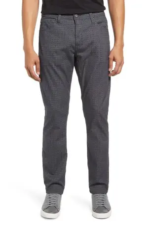 Ag Everett Slim Straight Leg Herringbone Pants