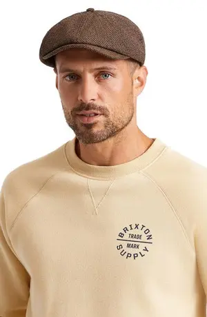 Brixton Brixton Brood Cap Brown/khaki