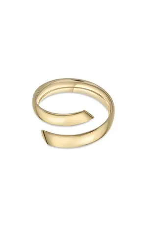 Bony Levy 14k Gold Beveled Edge Bypass Ring - 14k Yellow Gold