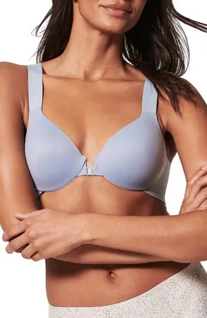 Spanx Spanxsmooth™ Bra-llelujah!® Underwire Lightly Lined Full Coverage Bra Antique Blue
