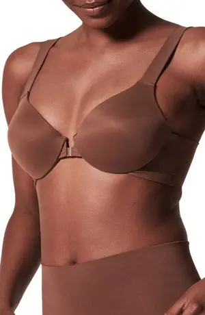 SPANX® Spanxsmooth™ Bra-llelujah!® Underwire Lightly Lined Full Coverage Bra - Chestnut Brown