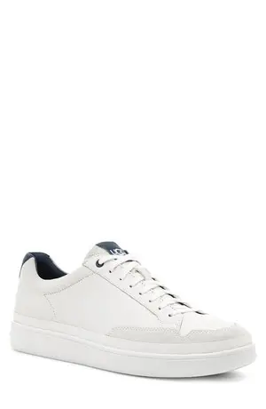 UGG South Bay Lace-up Leather Sneakers - White