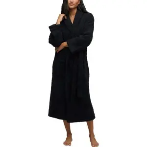 Barefoot Dreams Gender Inclusive Cozychic™ Robe - Black