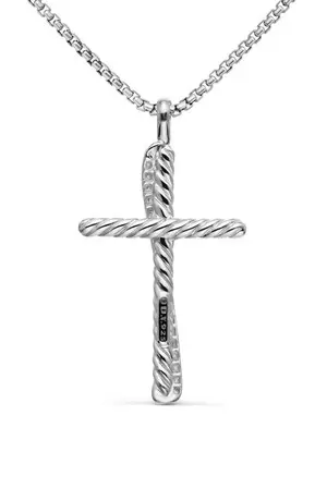 David Yurman Crossover Cross Necklace