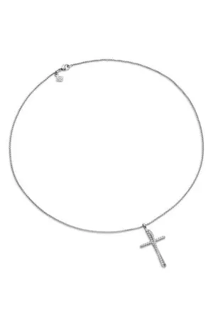 David Yurman Crossover Cross Necklace