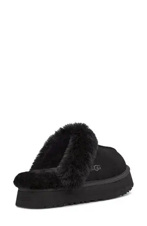 UGG Disquette Shearling-lined Slipper - Blk