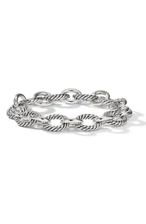 David Yurman Oval Link Chain Bracelet - Silver