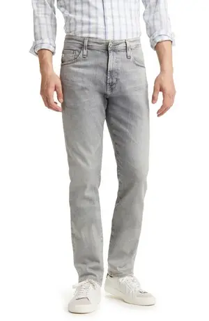 Ag Everett Slim Straight Stretch Jeans Conquest