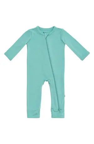 KYTE BABY Zip-up Romper Jade