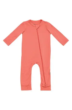 KYTE BABY Zip-up Romper Melon