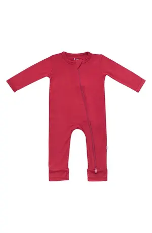 KYTE BABY Zip-up Romper Ruby