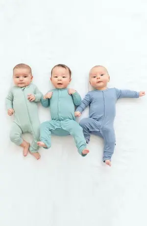 KYTE BABY Zip-up Romper - Sage