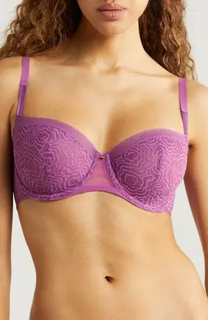 Chantelle C Jolie Underwire Demi Bra Berry