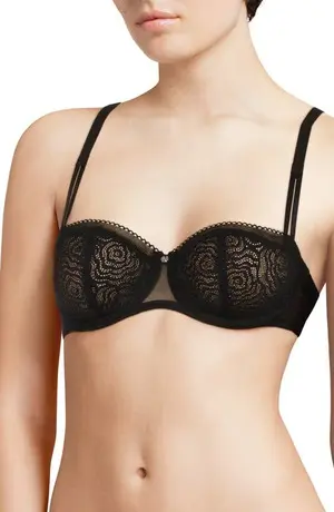 Chantelle C Jolie Underwire Demi Bra - Black