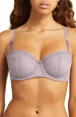 Chantelle C Jolie Underwire Demi Bra Lavender Frost-2x