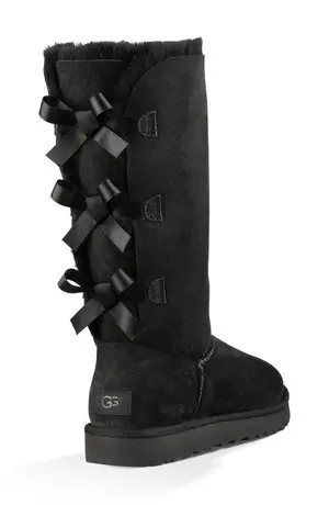 UGG Bailey Bow Tall Ii Boots - Blk