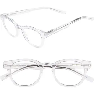 Eyebobs Eyebobs Waylaid 45mm Round Reading Glasses Crystal