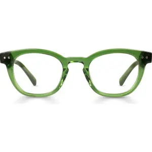 Eyebobs Eyebobs Waylaid 45mm Round Reading Glasses Forest Green Crystal