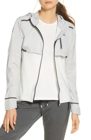 On Weather Water Repellent Packable Hooded Jacket