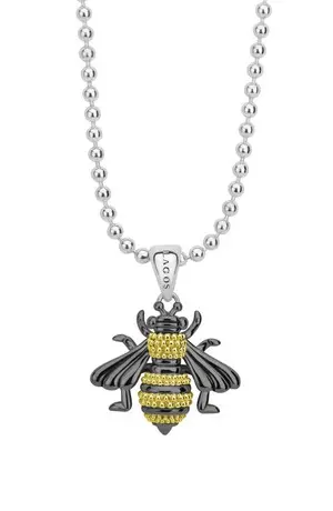 Lagos Rare Wonders Honeybee Pendant Necklace - Silver/gold