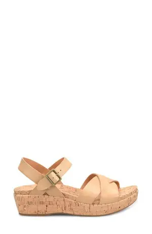 Kork-Ease® Myrna 2.0 Wedge Sandal - Natural Leather