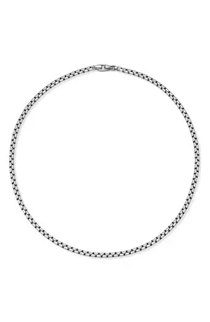 David Yurman Box Chain Necklace