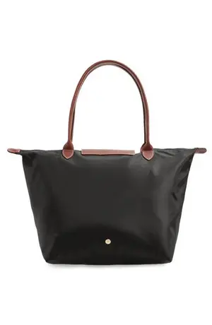 Longchamp Large Le Pliage Tote - Black