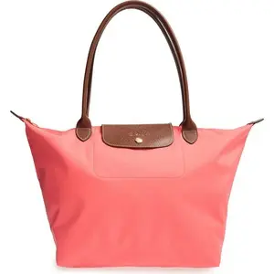 Longchamp Large Le Pliage Tote - Coral