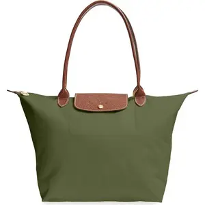 Longchamp Longchamp Large Le Pliage Tote Khaki