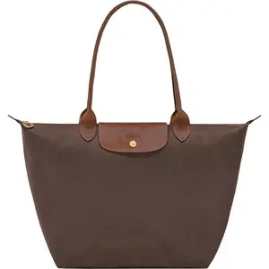 Longchamp Large Le Pliage Tote - Mocha