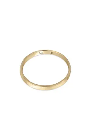 Bony Levy 14k Gold Smooth Band Ring - 14k Yellow Gold