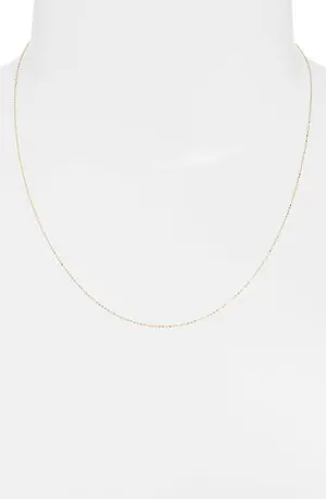 Bony Levy Essentials 14k Gold Beaded Chain Necklace