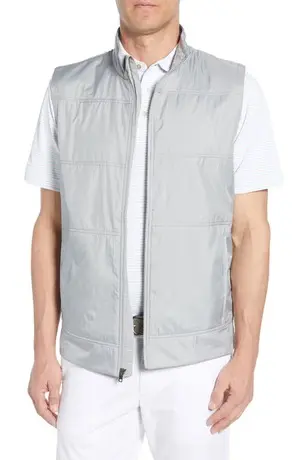 Cutter & Buck Stealth Hybrid Quilted Full Zip Vest - Polished