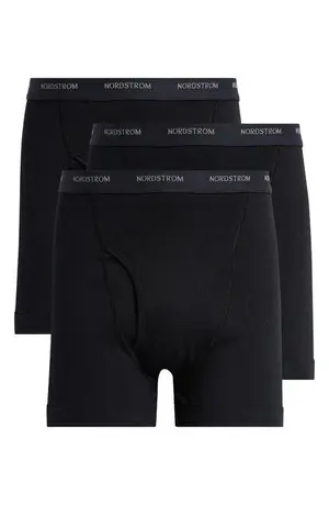 Nordstrom 3-pack Supima® Cotton Boxer Briefs