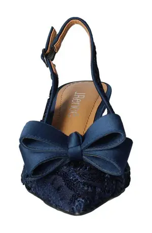 J. Reneé Yazmine Pointed Toe Slingback Pumps
