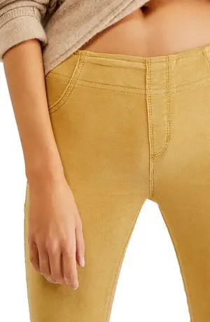 Free People We The Free Pull-on Flare Corduroy Pants