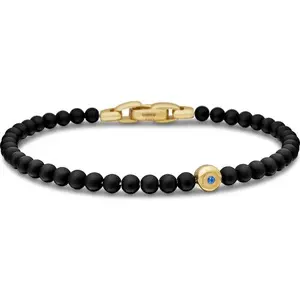 David Yurman David Yurman Evil Eye Beaded Bracelet Black Onyx