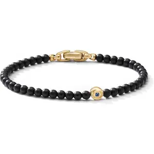 David Yurman David Yurman Evil Eye Beaded Bracelet Gold