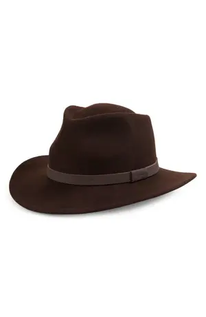 Barbour Crushable Bushman Fedora - Brown