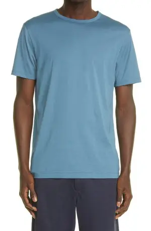Sunspel Crewneck T-shirt Airforce