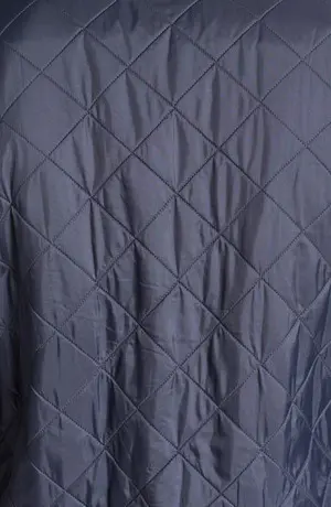 Barbour Polarquilt Relaxed Fit Zip-in Liner Waistcoat - Navy