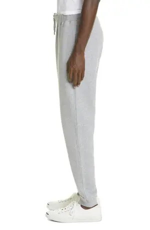 Sunspel French Terry Jogger Sweatpants - Grey Melange