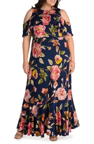 KIYONNA Piper Cold Shoulder Dress