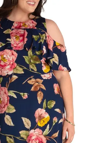 KIYONNA Piper Cold Shoulder Dress