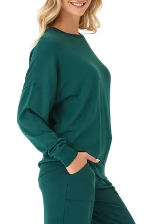 THREADS 4 THOUGHT Cathy Boyfriend Fleece Sweatshirt