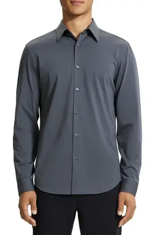 Theory Button Down Shirts For Men
